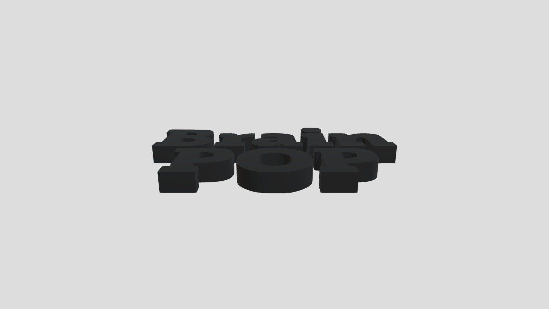 BrainPOP Logo FIXED - Download Free 3D model by kirbsthegamer1 [5d3da86 ...