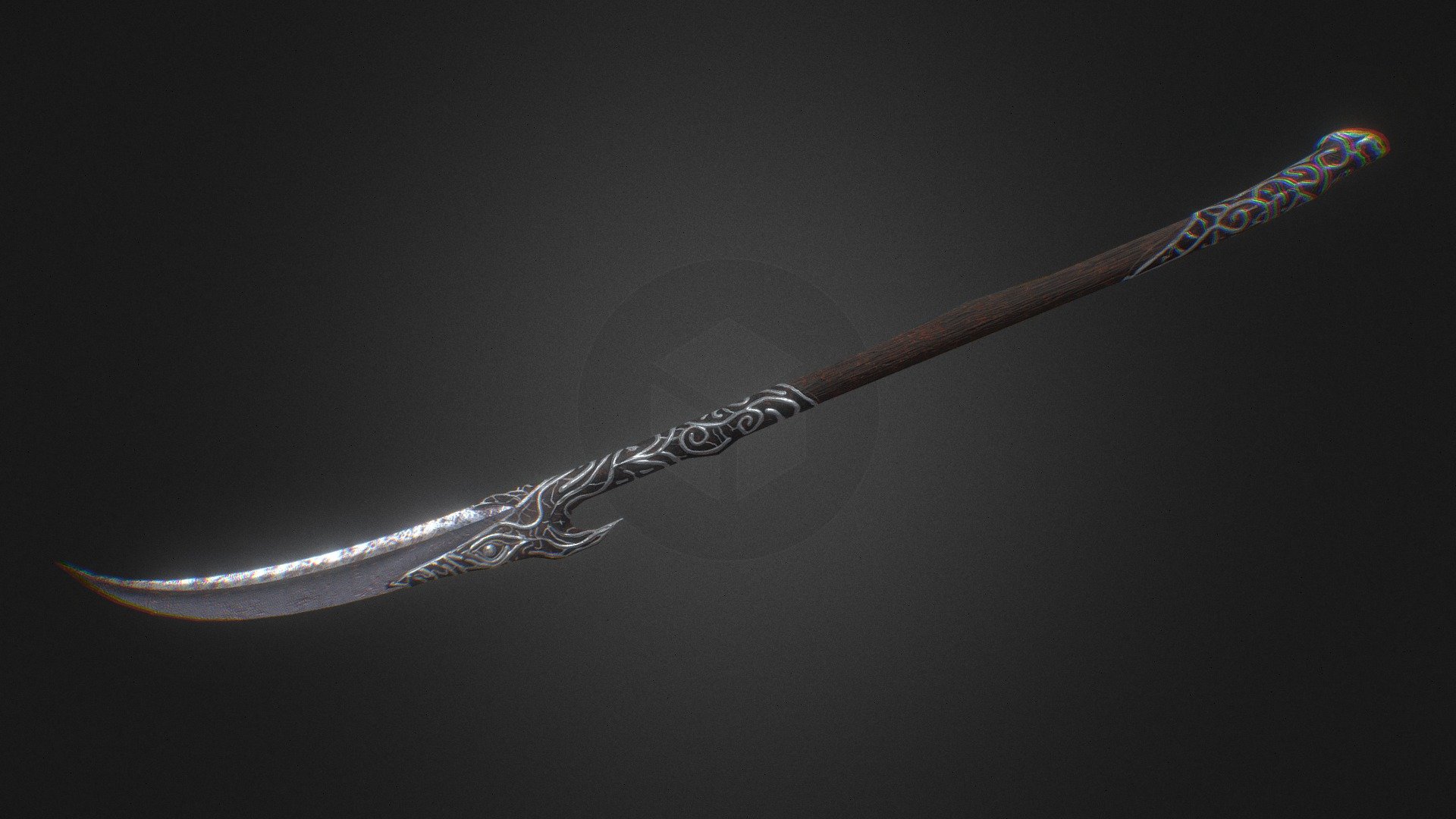 War Scythe (Low Poly Game Ready) - Buy Royalty Free 3D model by Akbar (@Indianarmourer) [5d3e01e ...