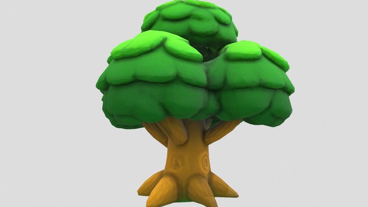 Stylized-tree 3D models - Sketchfab