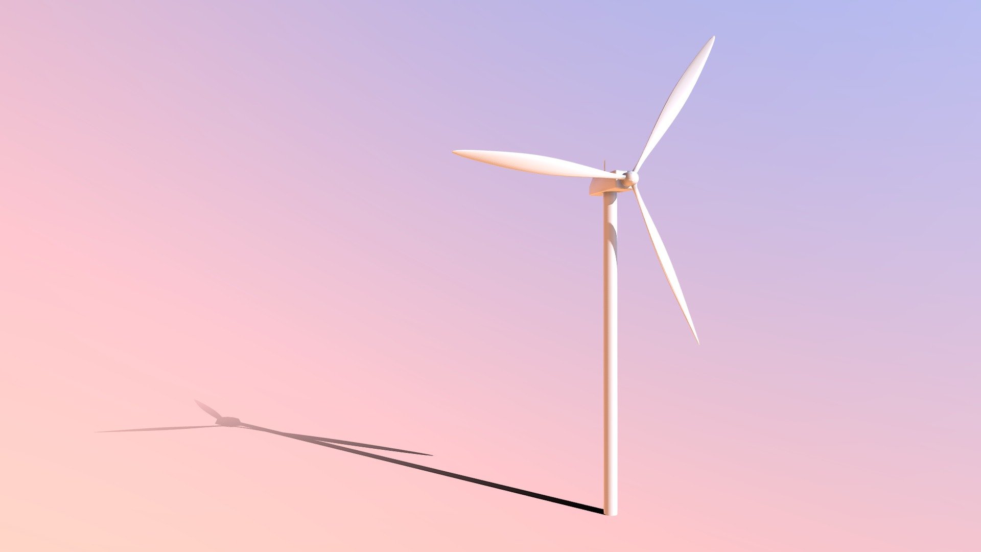 Wind Turbine - simple lowpoly - Buy Royalty Free 3D model by tamminen ...