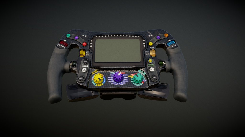 F1 steering - A 3D model collection by ALNV - Sketchfab