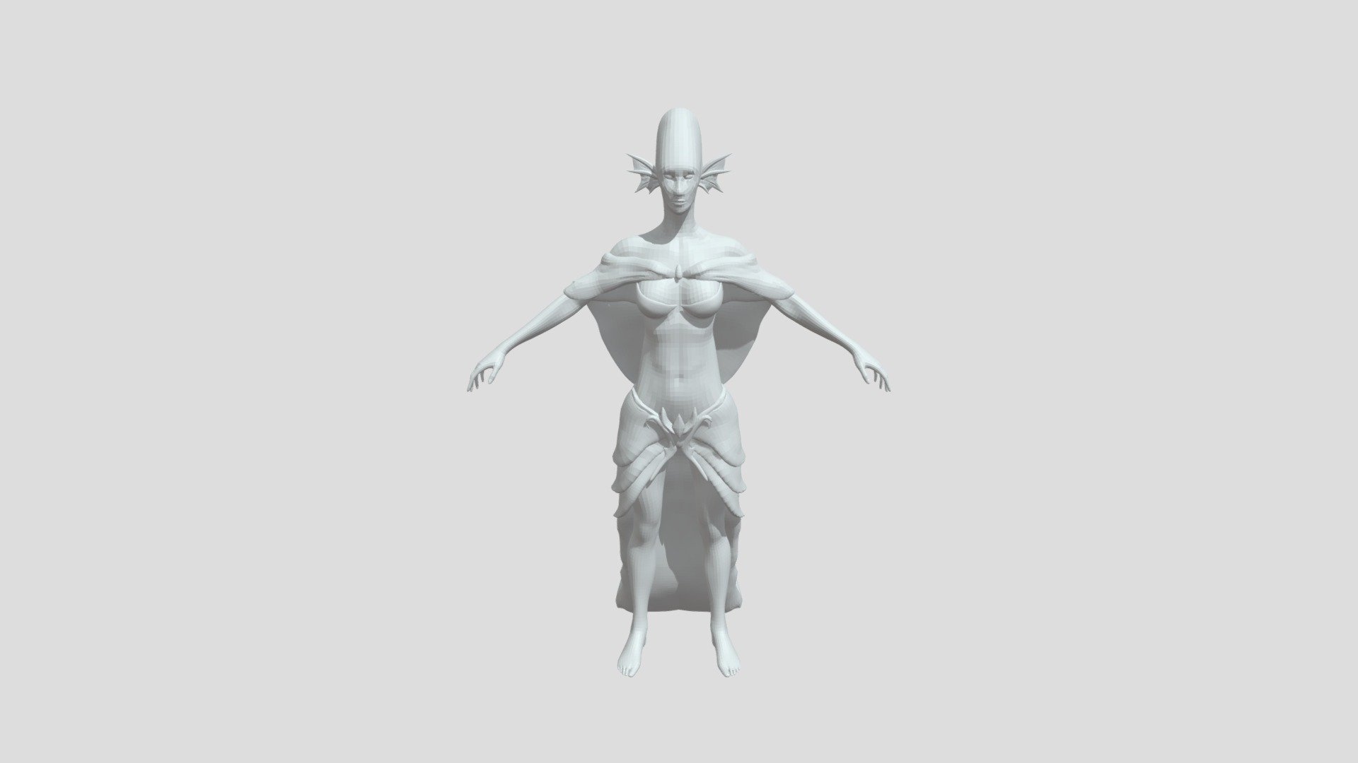 Alien_ Woman - 3D model by MICHIE373 [5d427d5] - Sketchfab