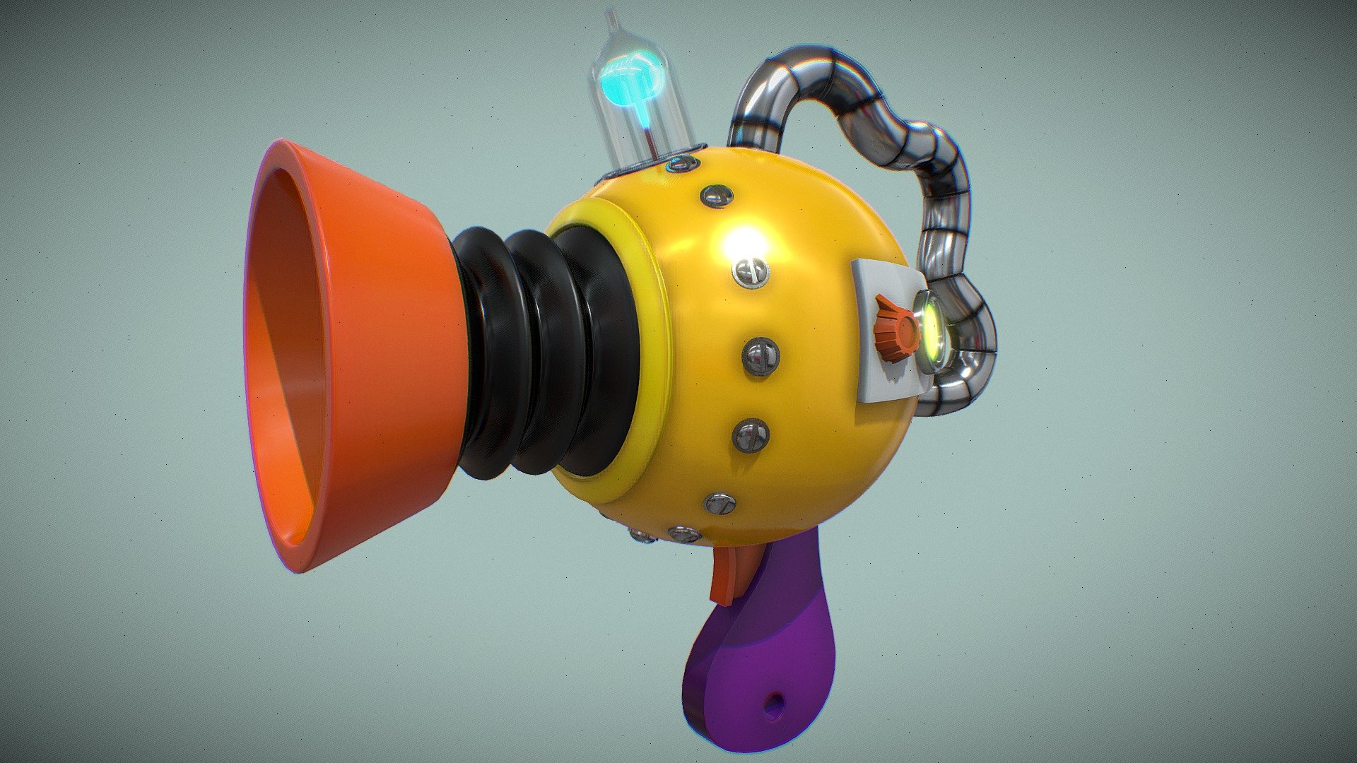 Stylized Gun - Buy Royalty Free 3D model by NebulaLLC [5d42985 ...