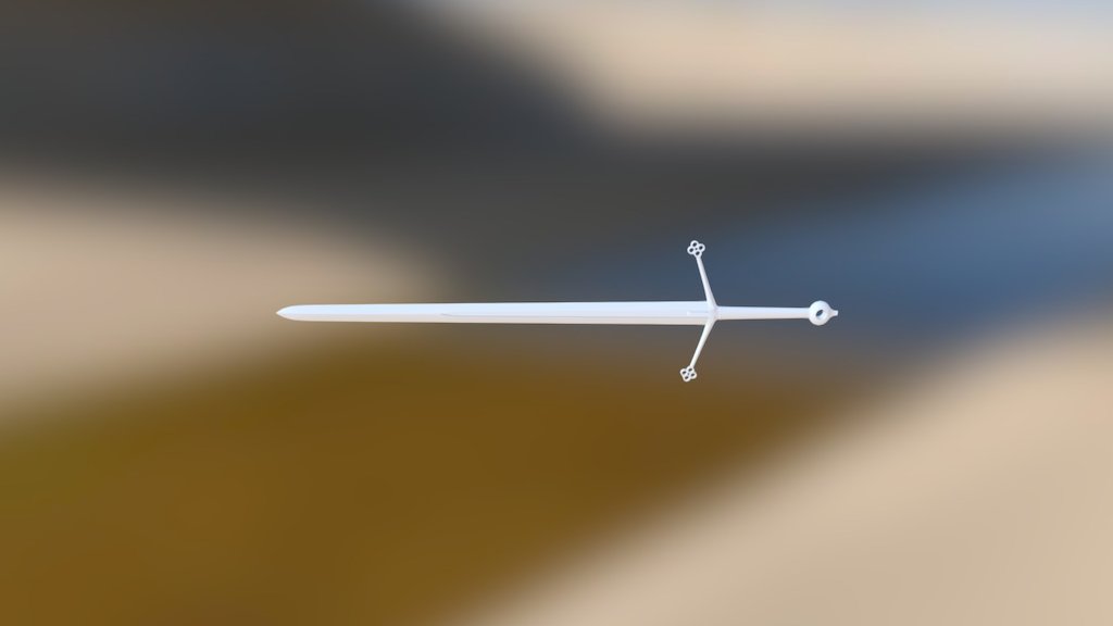 Long Sword - 3D model by tdivilly1 [5d45426] - Sketchfab
