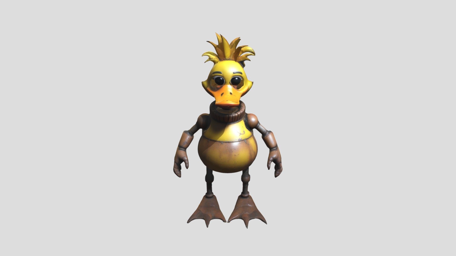 duck robot - 3D model by DarkWingDuck1 [5d45d43] - Sketchfab