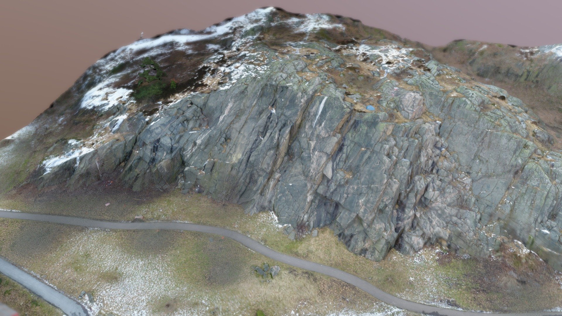 UAV Flight - Rock surface survey Gothenburg - 3D model by ramboll ...