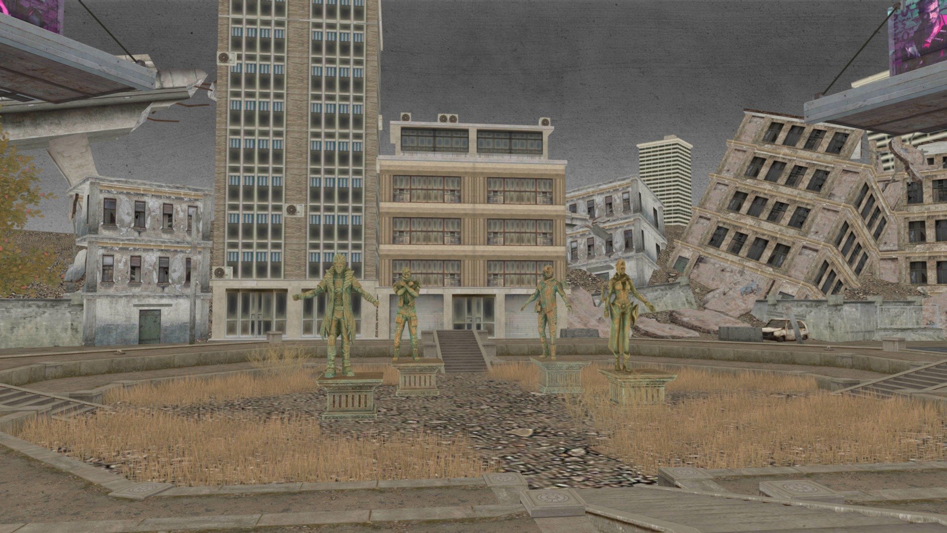 Free Fire Old Rampage Lobby 3D Model - Download Free 3D model by ...