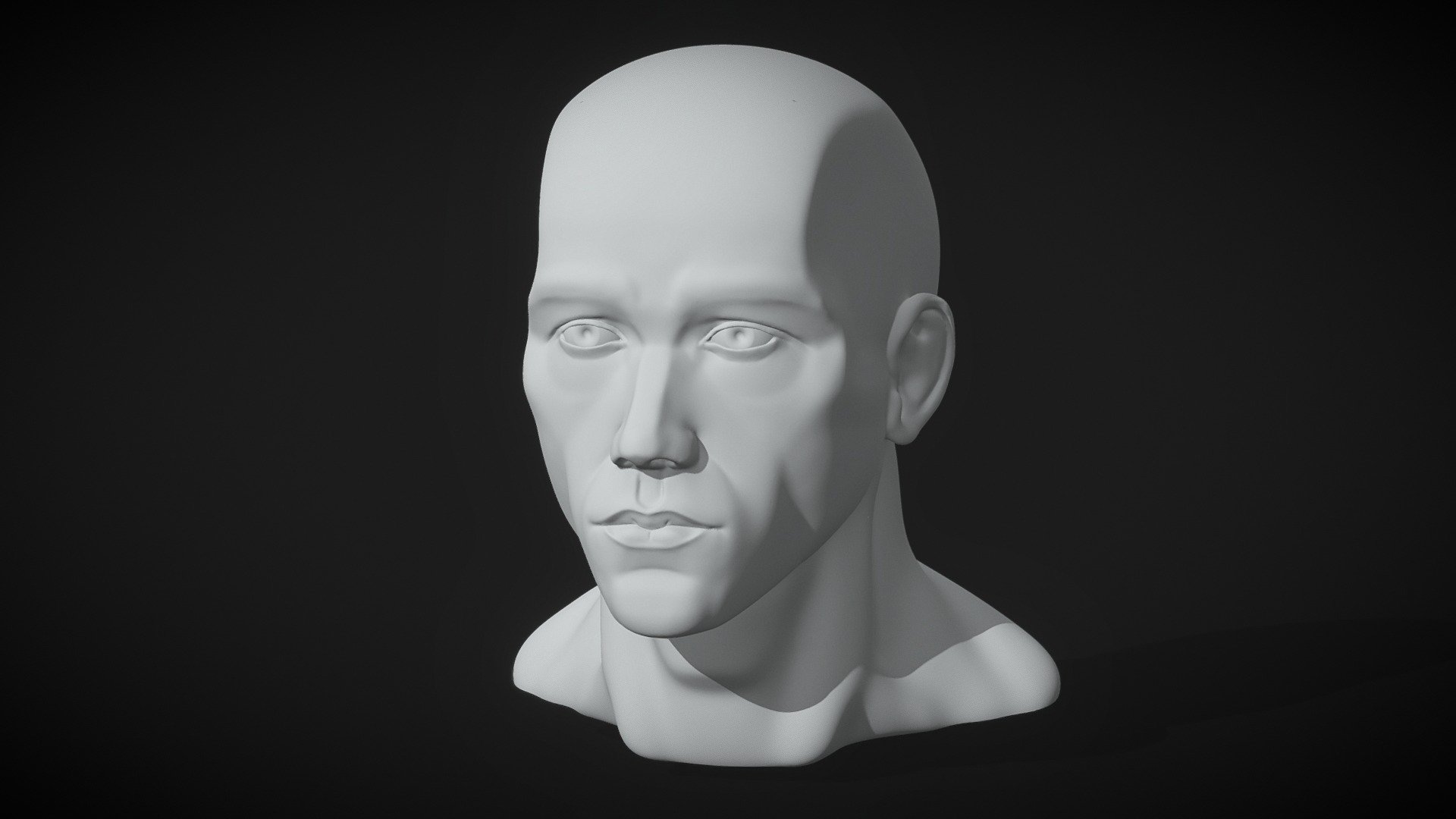 Simple Head Sculp - Download Free 3D model by EnotoButerbrodo [5d48242 ...