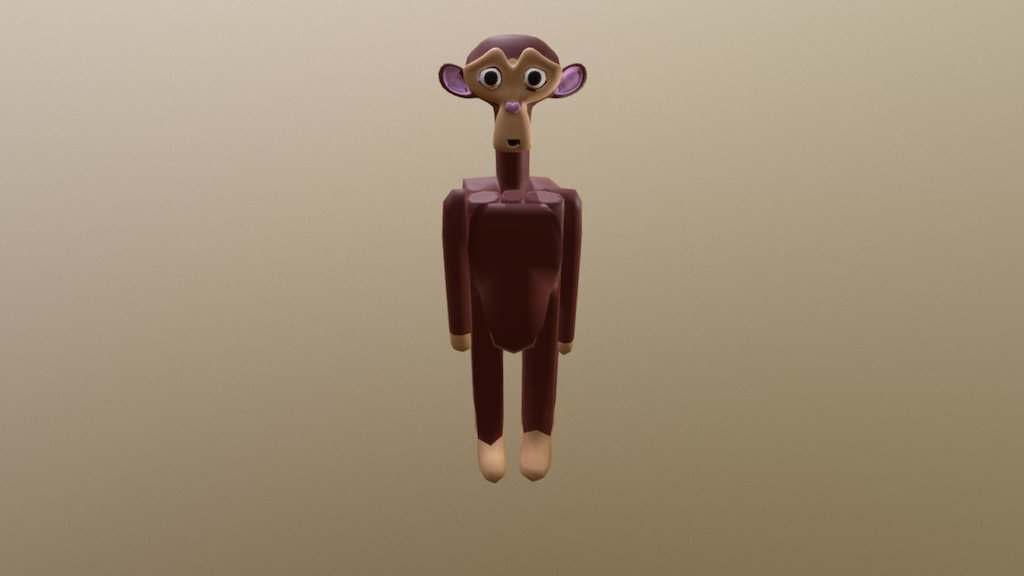 MONKEY - 3D model by AlyssaBailey_13 [5d49f9a] - Sketchfab