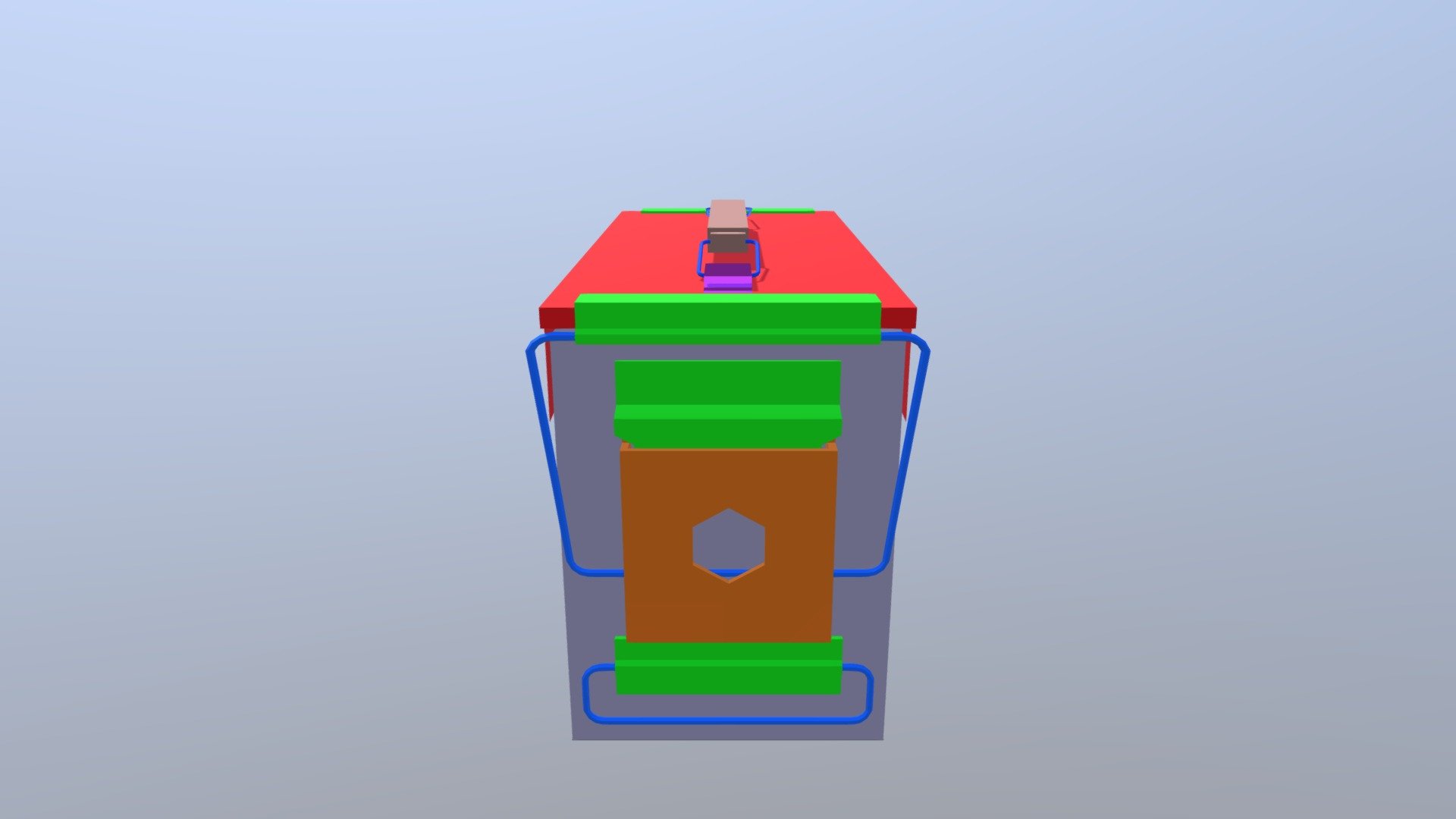 Block out Ammo Box - 3D model by Le Thinh (@LeThinh) [5d4af2c] - Sketchfab