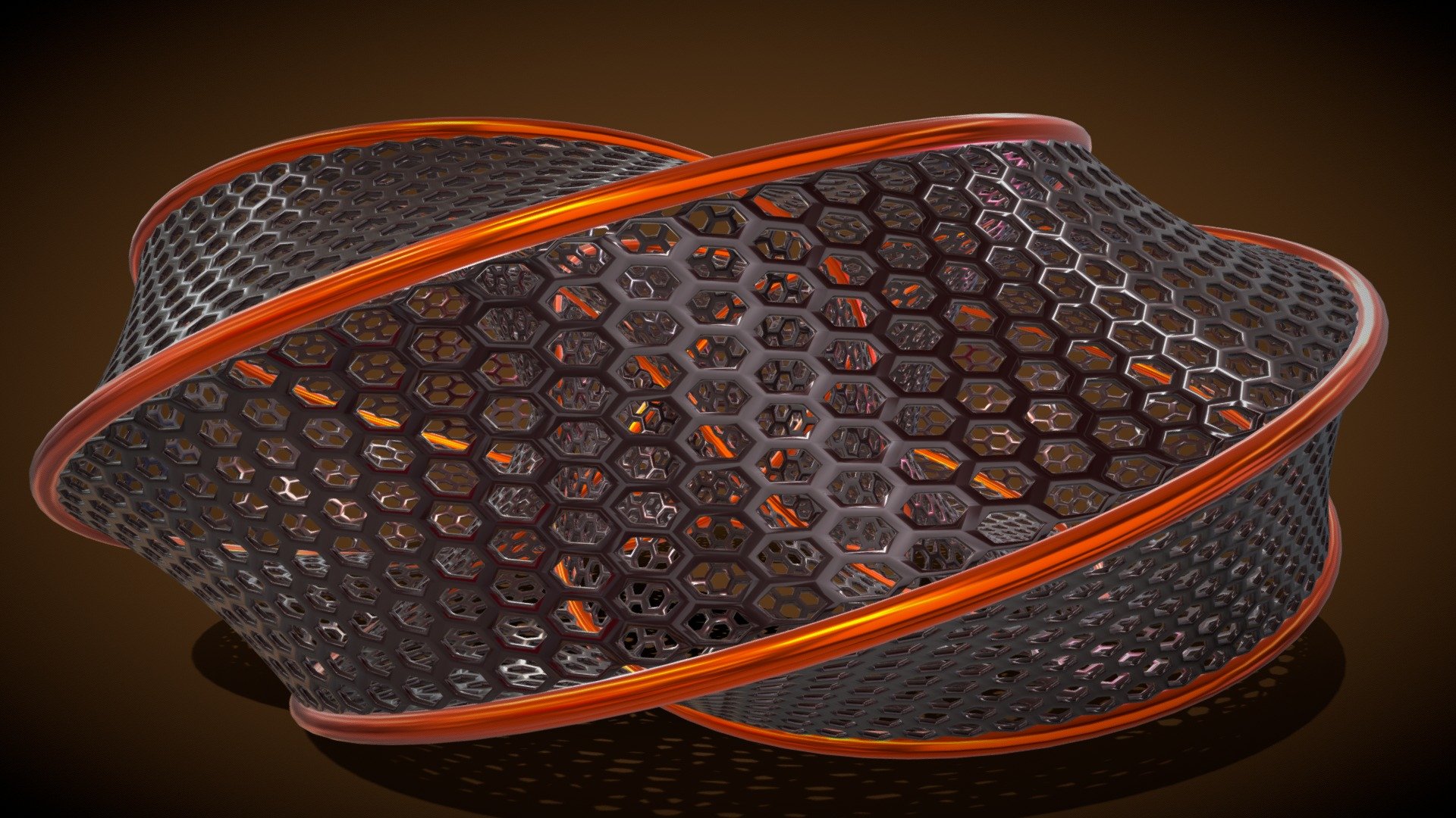 Hexagon Torus - Buy Royalty Free 3D model by smice [5d4b7d1] - Sketchfab Store