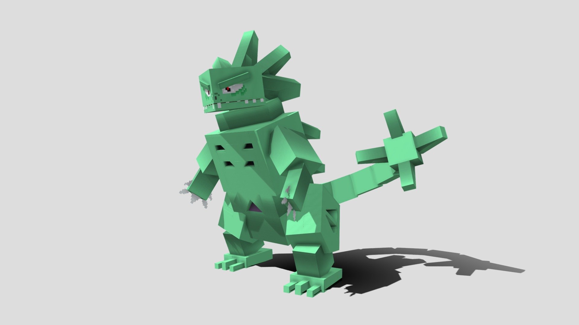 Tyranitar - Download Free 3D model by Master Galanodel (@Master ...