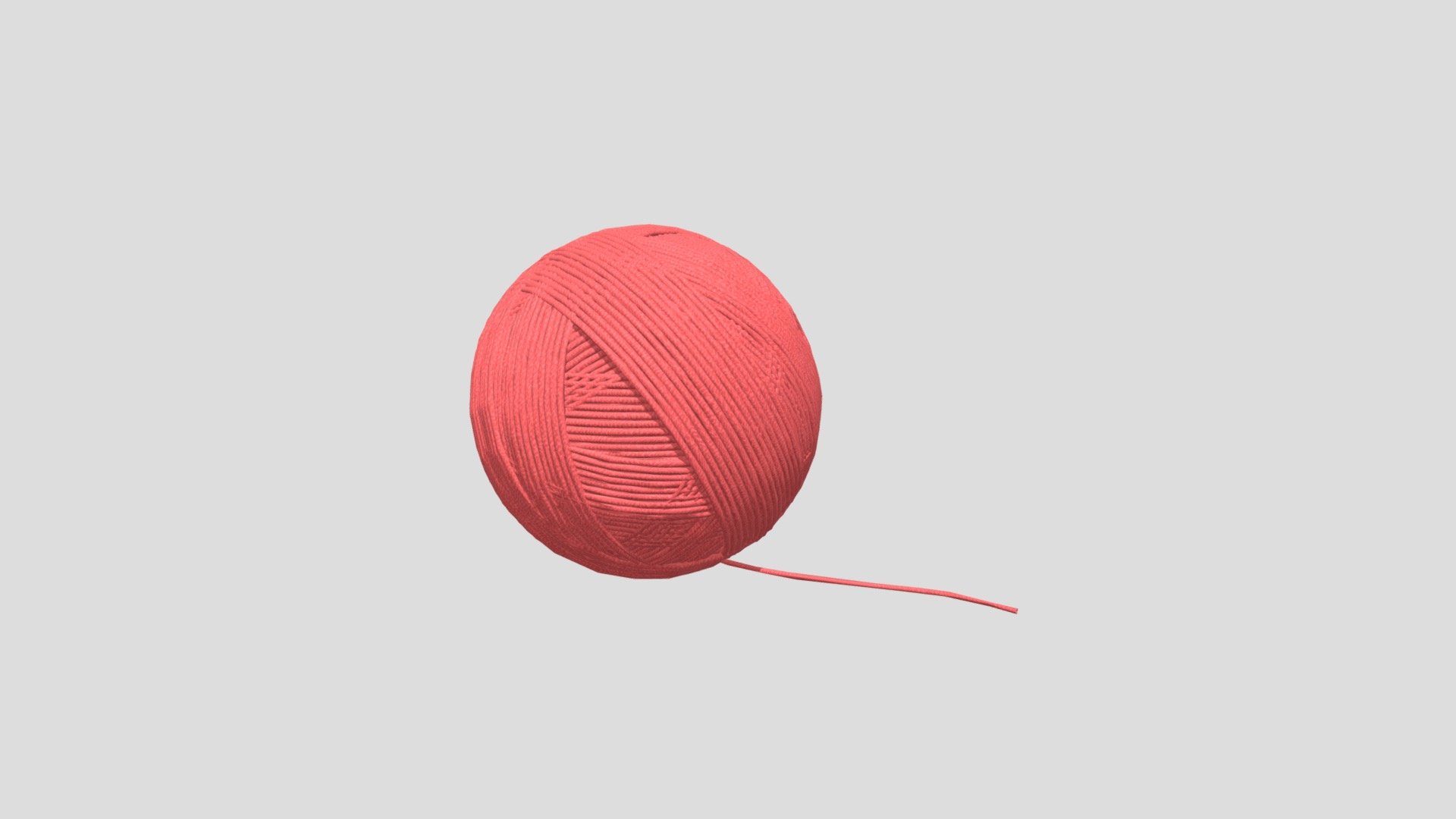 Ball Of Yarn - Buy Royalty Free 3D model by Ed+ (@EDplus) [5d4d924 ...