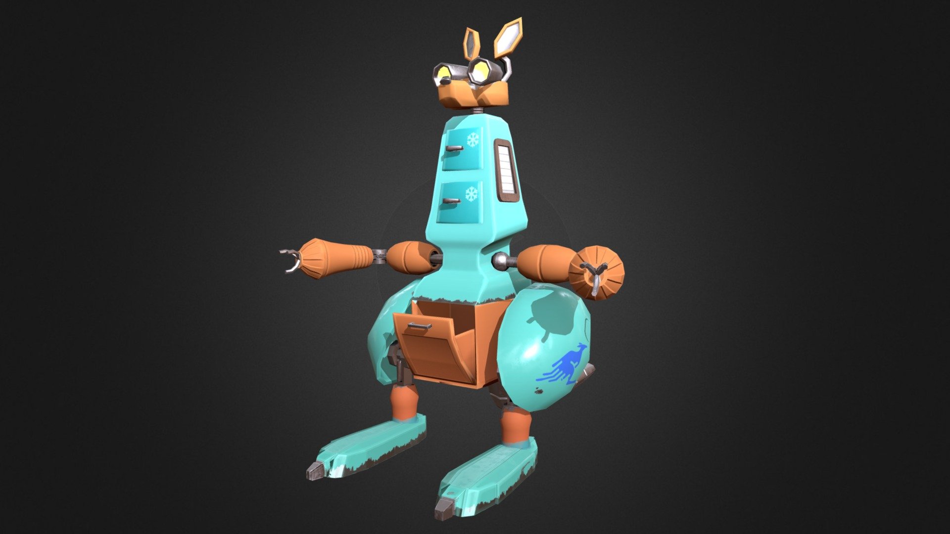 Robuddy - Roo-D0B - 3D model by Stefano_Borraccino [5d4ded8] - Sketchfab