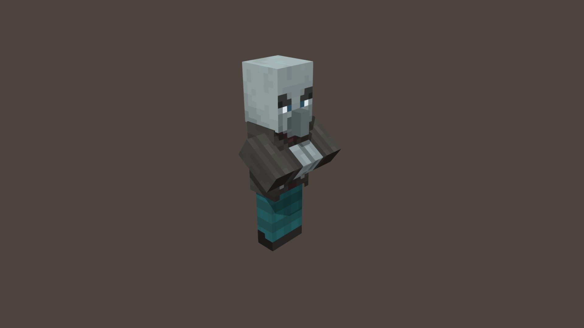 Minecraft Vindicator Without Hands - Download Free 3D model by None ...