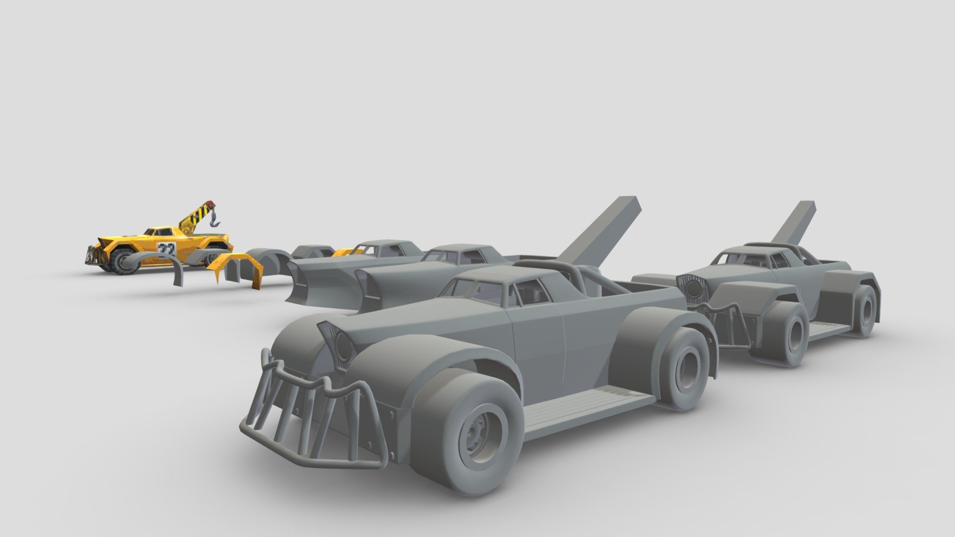 Lowpoly Is Weird - 3D model by Jorma Rysky (@Rysky) [5d52111] - Sketchfab