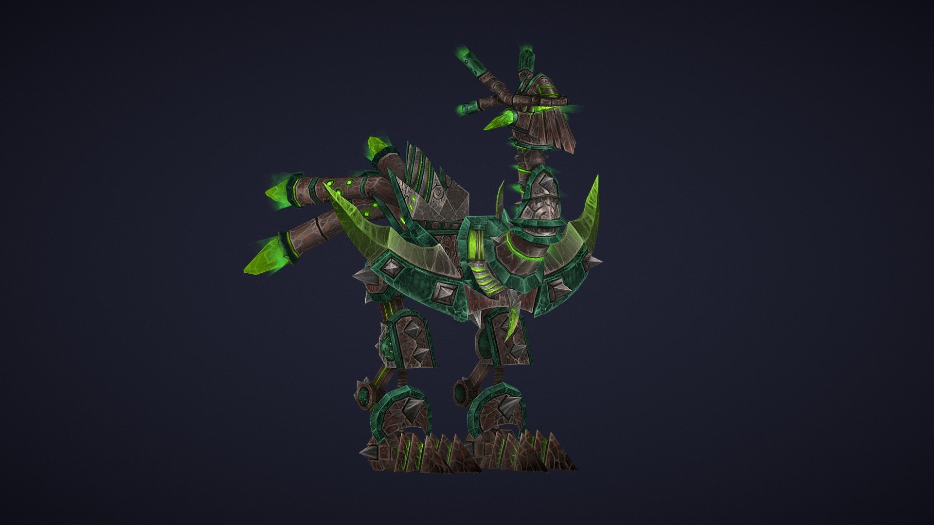 Felstrider Mount - Download Free 3D model by Spinnee [5d52fb3] - Sketchfab