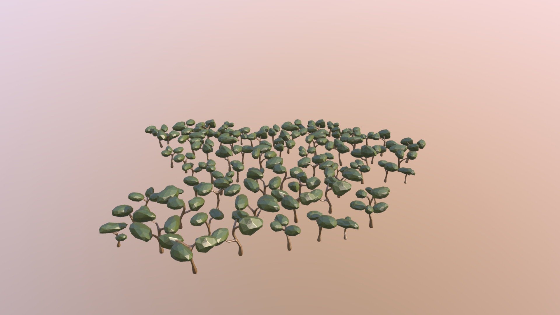 Low Poly Forest Environment - 3D model by Nekonotako [5d53cc4] - Sketchfab