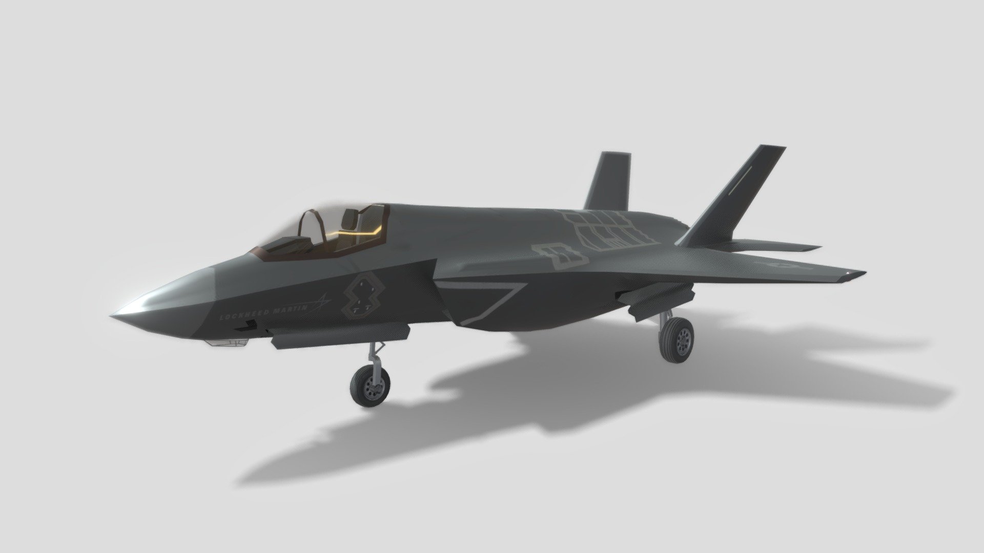 Lockheed Martin F-35B Lightning II - Download Free 3D model by AF267 (@jsong.js.us) [5d54a6a ...