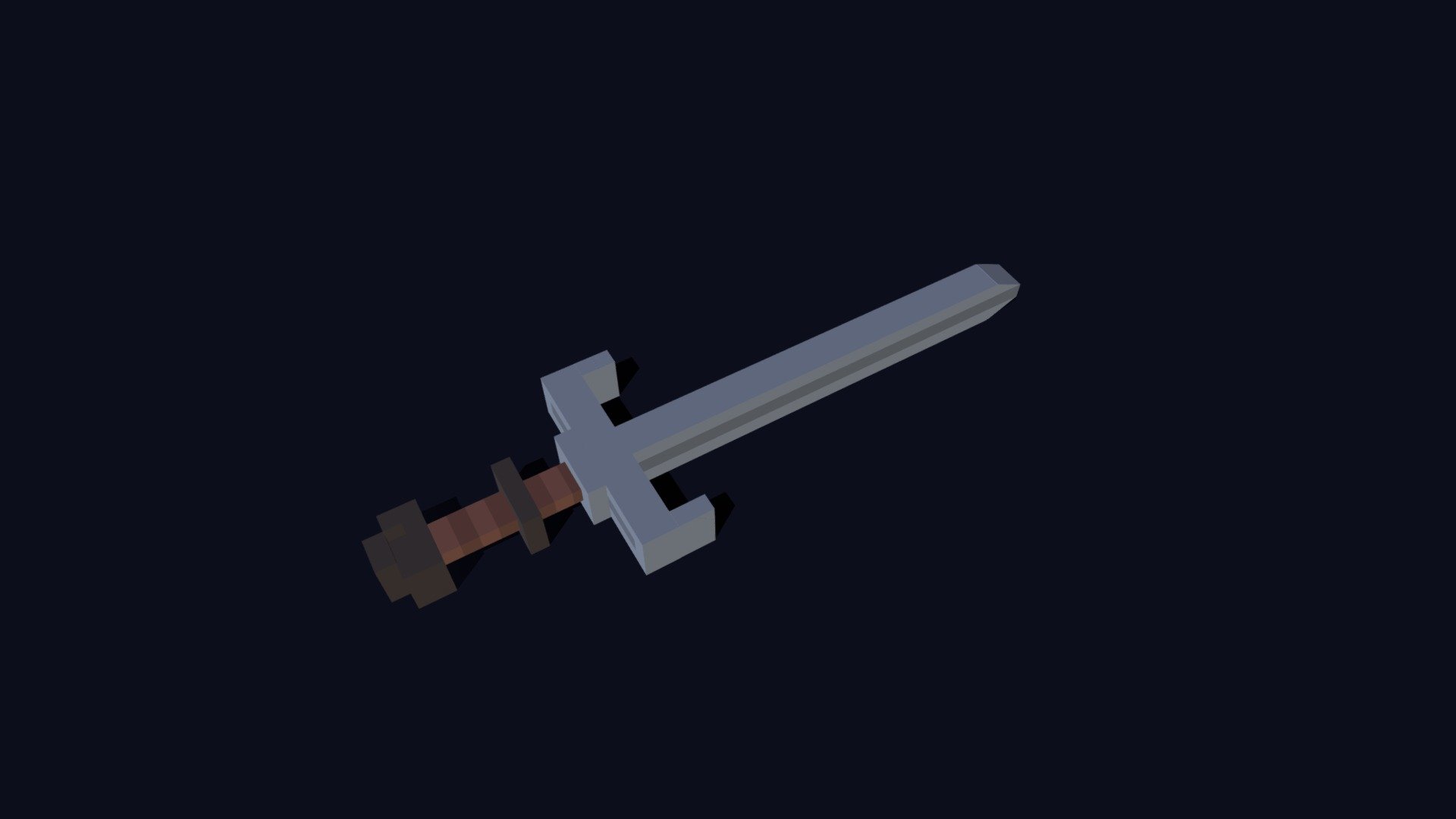 Voxel Dagger Blade - Weapons Pack #3 - 3D model by MrMGames [5d55591 ...