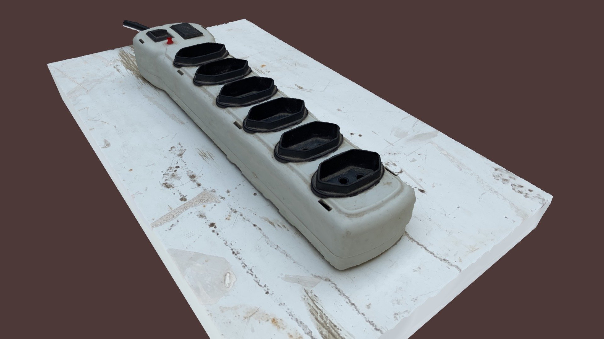 power strip - Buy Royalty Free 3D model by scrawled soul (@_scrawled ...