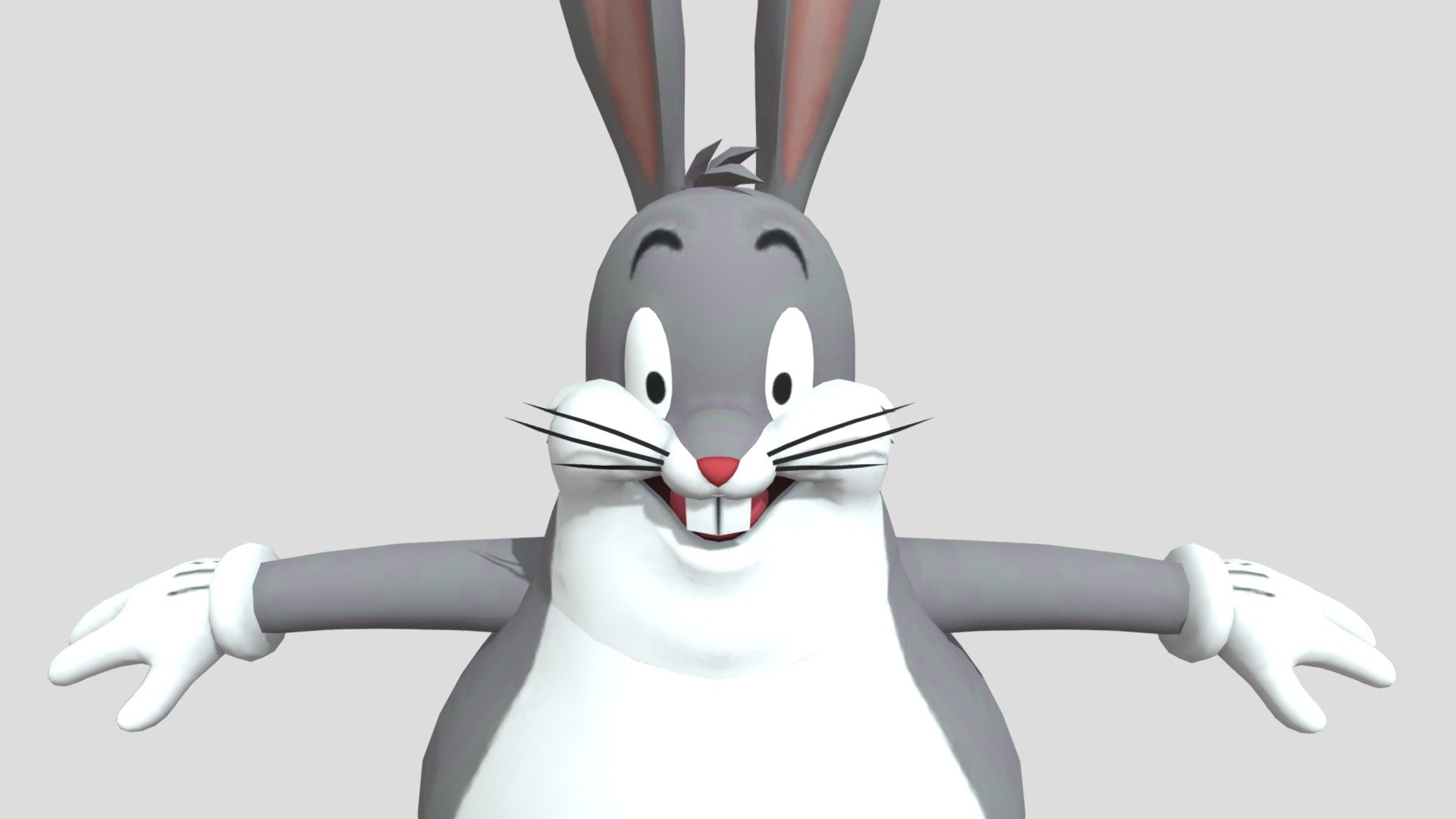 Big Chungus🐰 - Download Free 3D model by Juliocesar6328 [5d56da5 ...