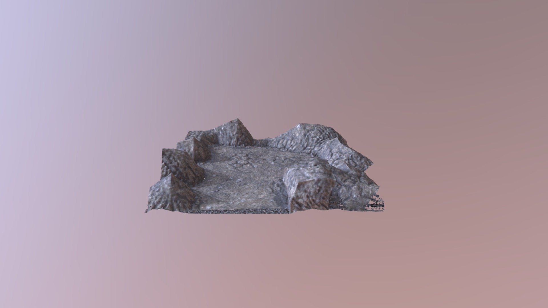 Landscape - Download Free 3D model by Devin.Calem [5d57a21] - Sketchfab