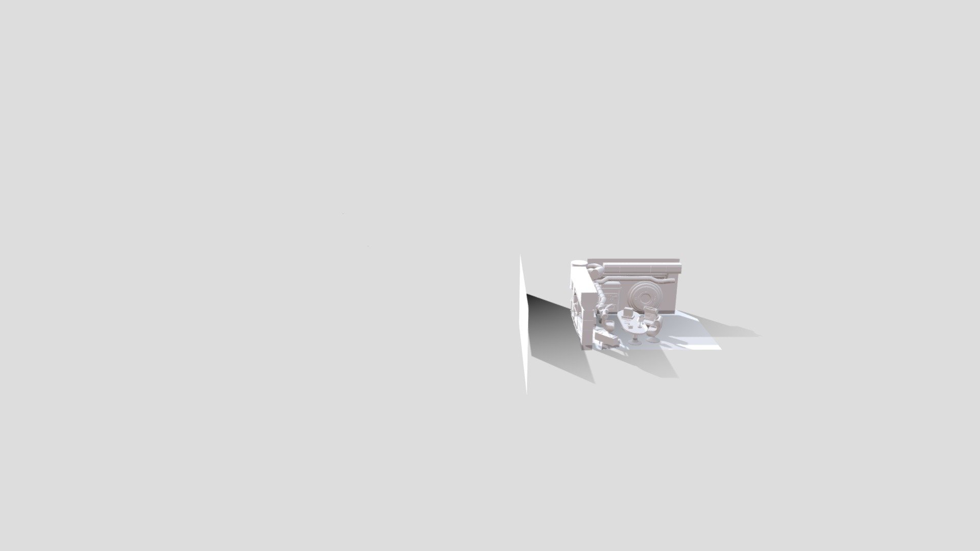 Space Station - 3D model by houdong [5d5b068] - Sketchfab