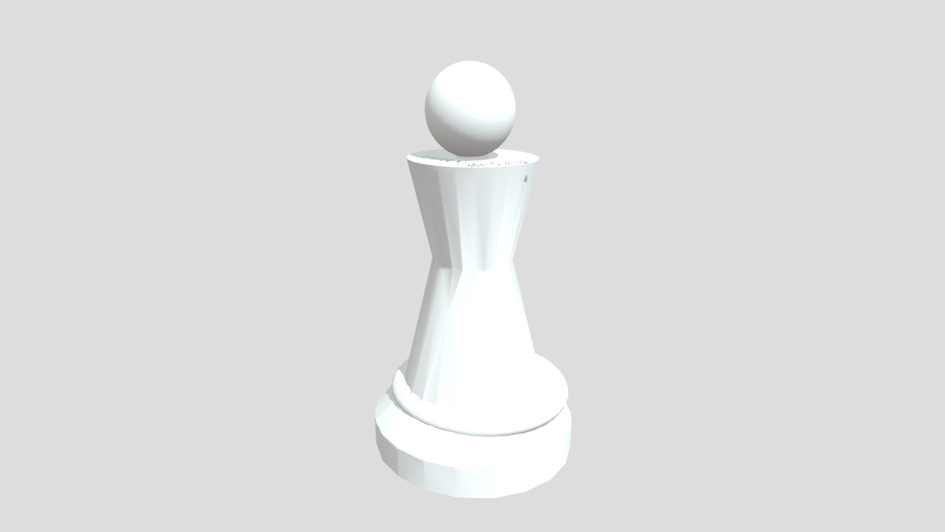 Chess Pawn - 3D model by Zury Reyes (@010065560) [5d5b1ad] - Sketchfab
