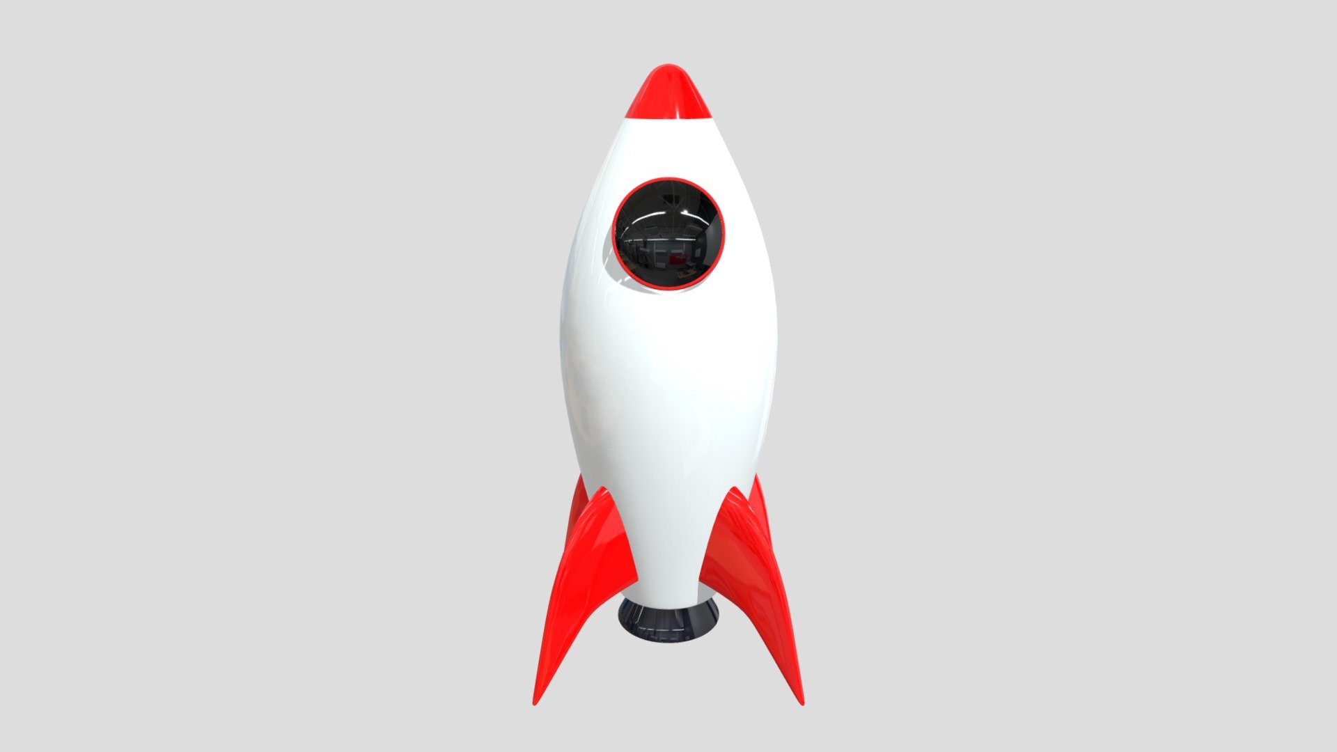 Toy Rocket - Download Free 3D model by NonDescript Grey Building (@ndgb ...