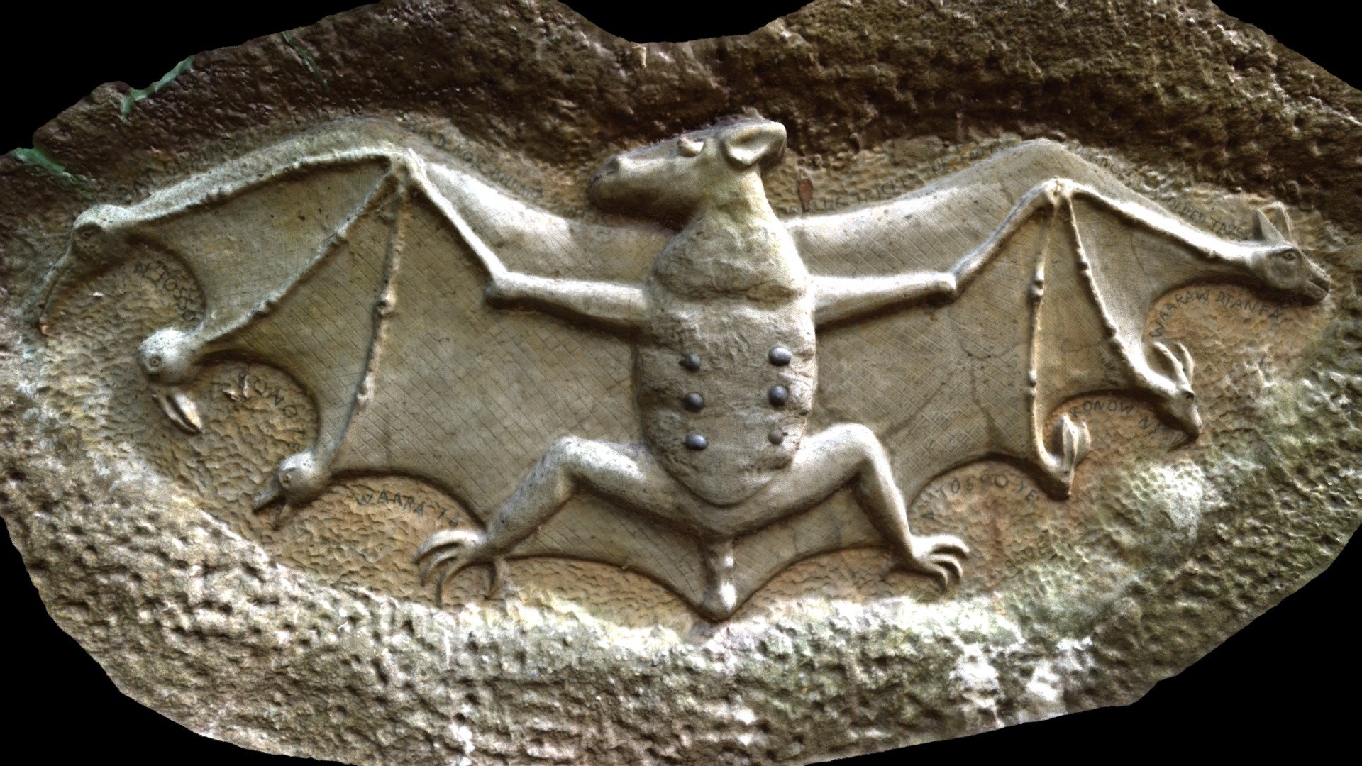 Oregon Zoo - Bat Mural - Download Free 3D model by Eve Bat Studios ...