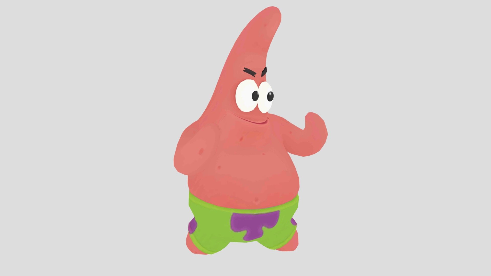 Super brawl Universe-Patrick Star - Download Free 3D model by SMF ...