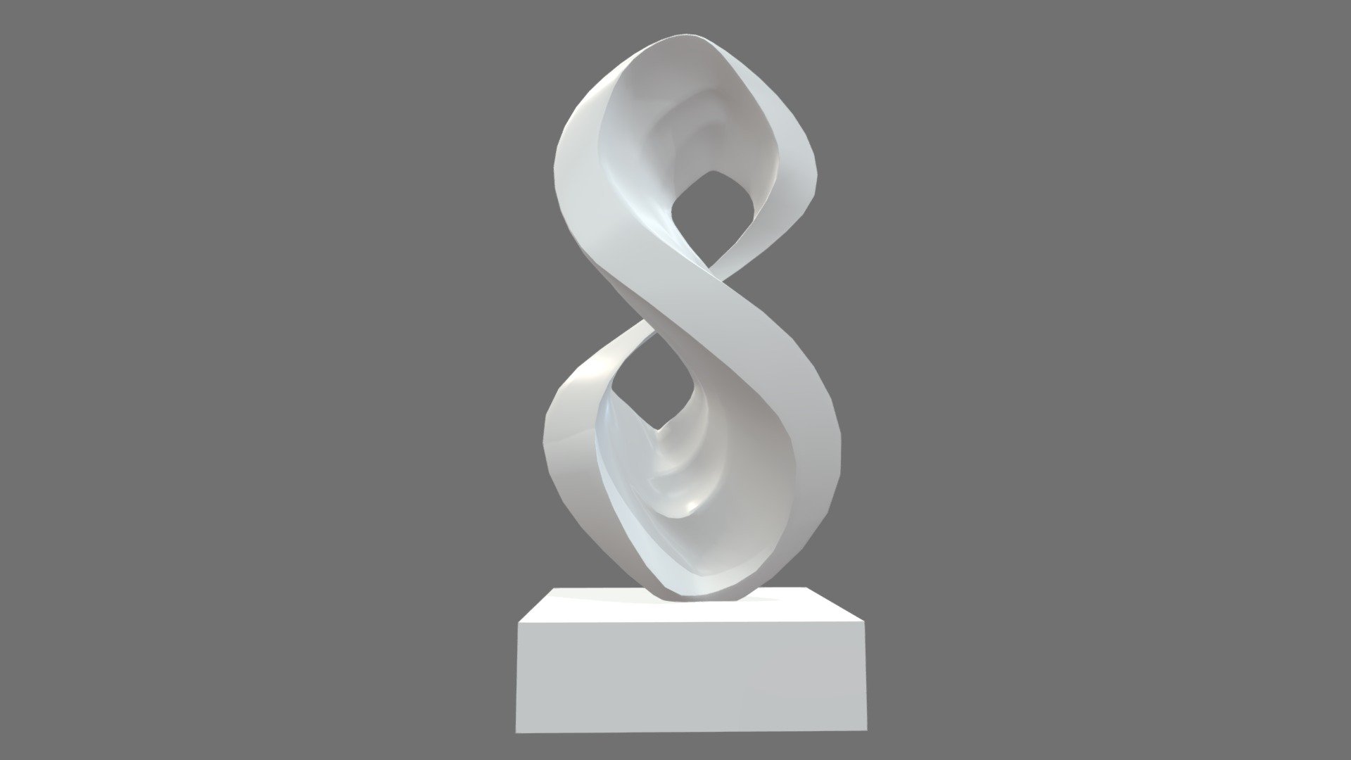 Figure 8 Sculpture - Download Free 3D model by robgon-art [5d5dff0 ...
