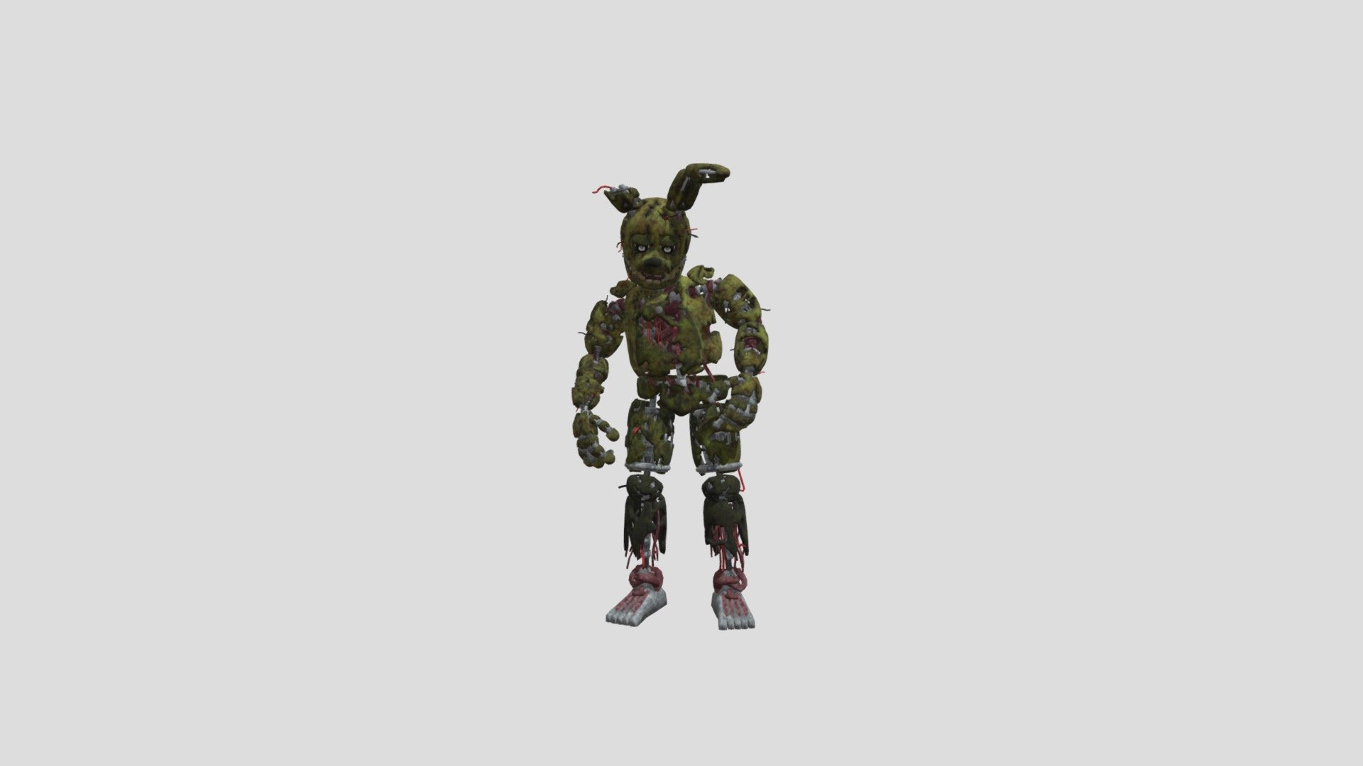Illumix Springtrap Download Free 3d Model By Nonexistent Person