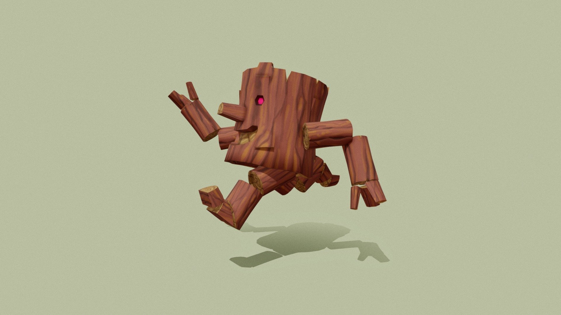 Stump character - 3D model by minaivalentin [5d5e581] - Sketchfab