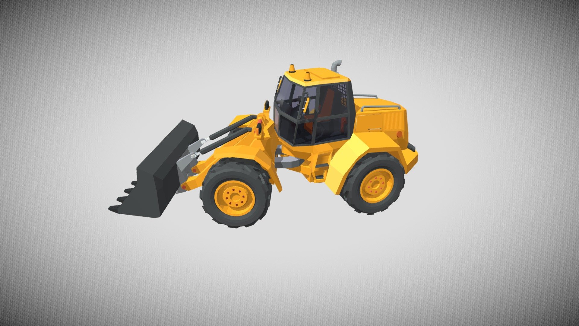 Wheel Loader - 3D model by Klimuk Sergey (@uncle.mid) [5d5edb0] - Sketchfab