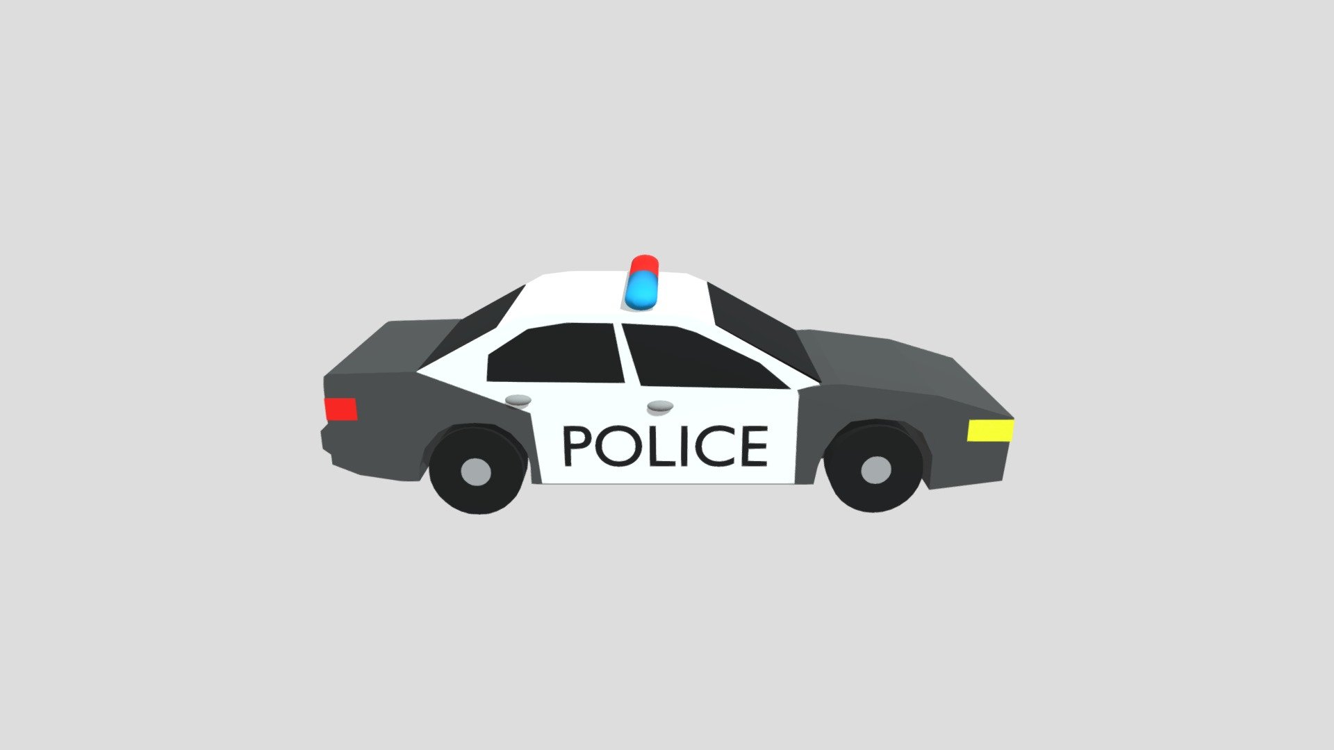 Police Car Low Poly - Download Free 3D model by Jérémy Faivre ...