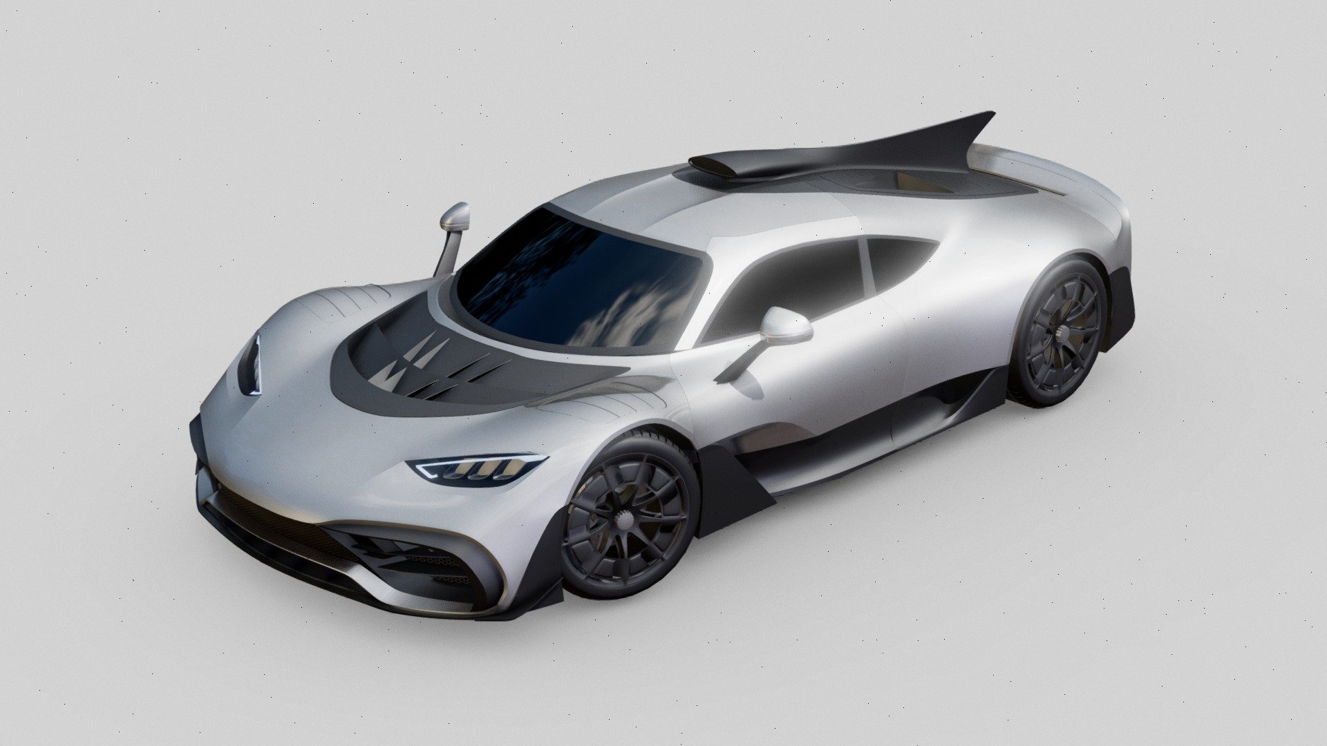Mercedes AMG ONE - 3D model by iSteven (@OneSteven) [5d5fa4b] - Sketchfab