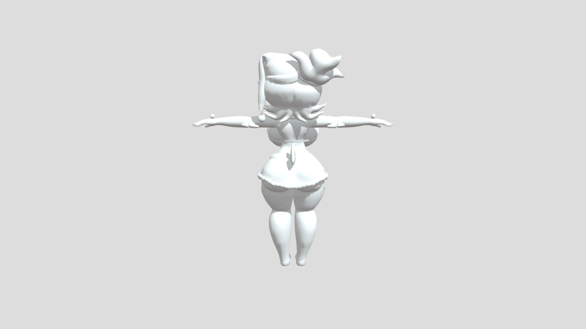 Chiku Christmas - Download Free 3D model by 777lemon777 [5d61932 ...