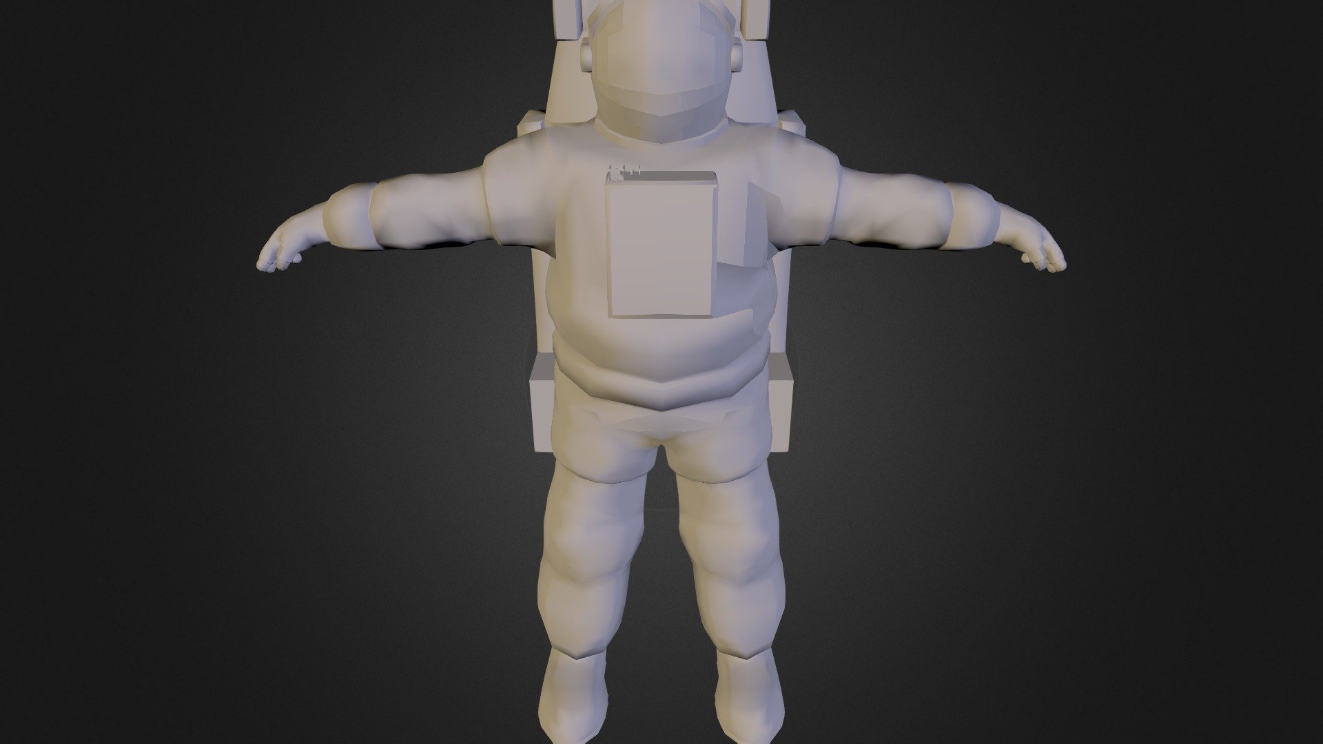 astronaut1 - 3D model by DuberlyAndreMazuelosBringas [5d642be] - Sketchfab