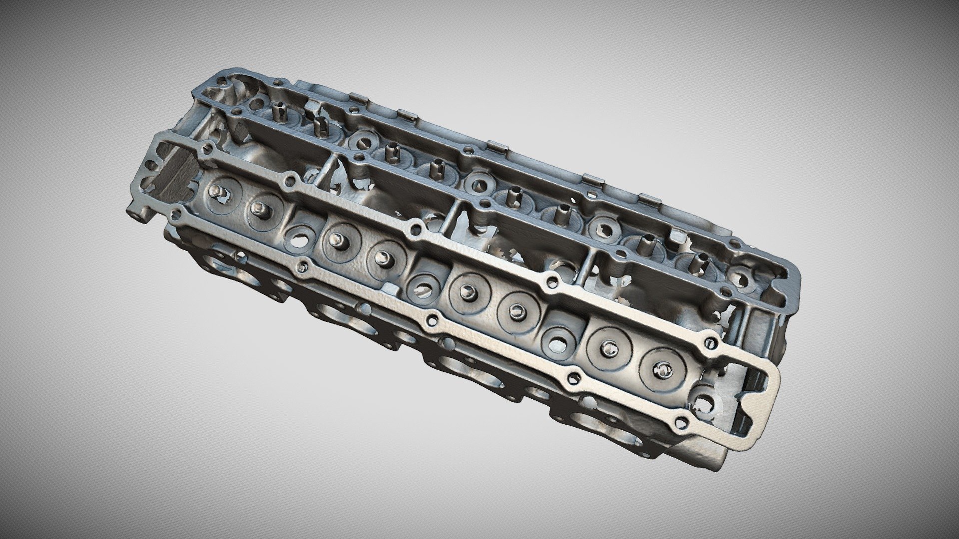 Cylinder Head - 3D model by Jon.Himself [5d6480b] - Sketchfab