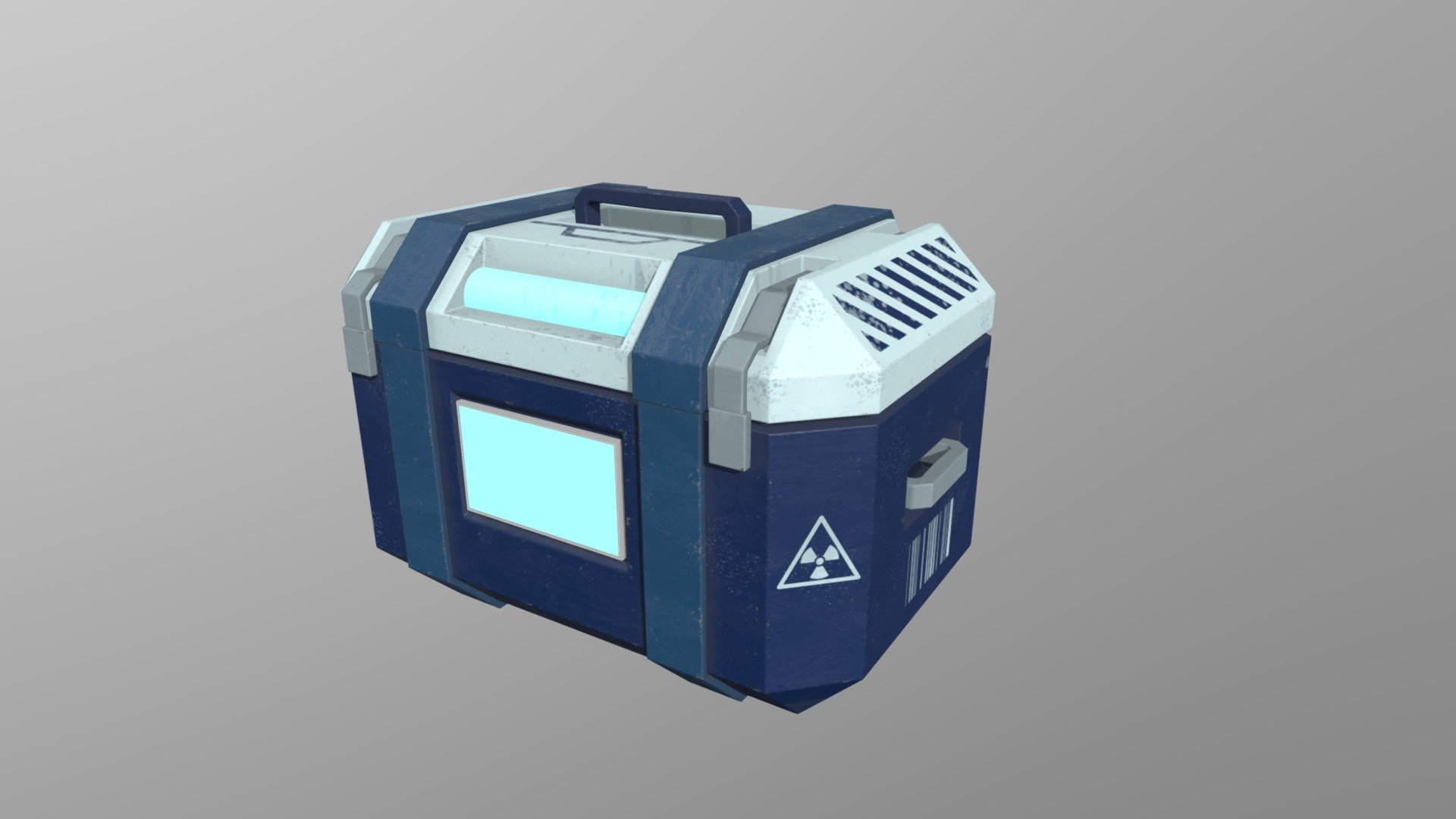 Scifi Hard Surface Futuristic Metallic Crate Box - Buy Royalty Free 3D ...