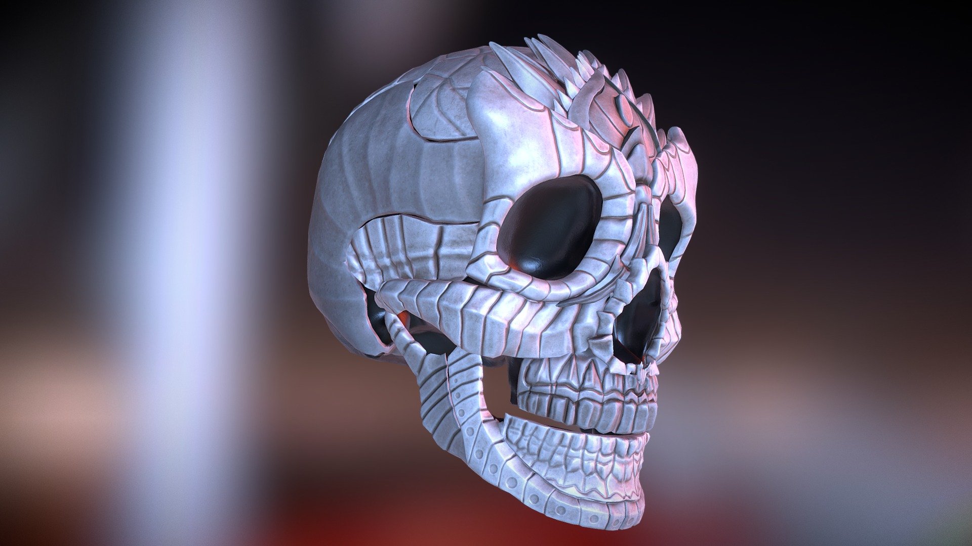 Collada Model Skull
