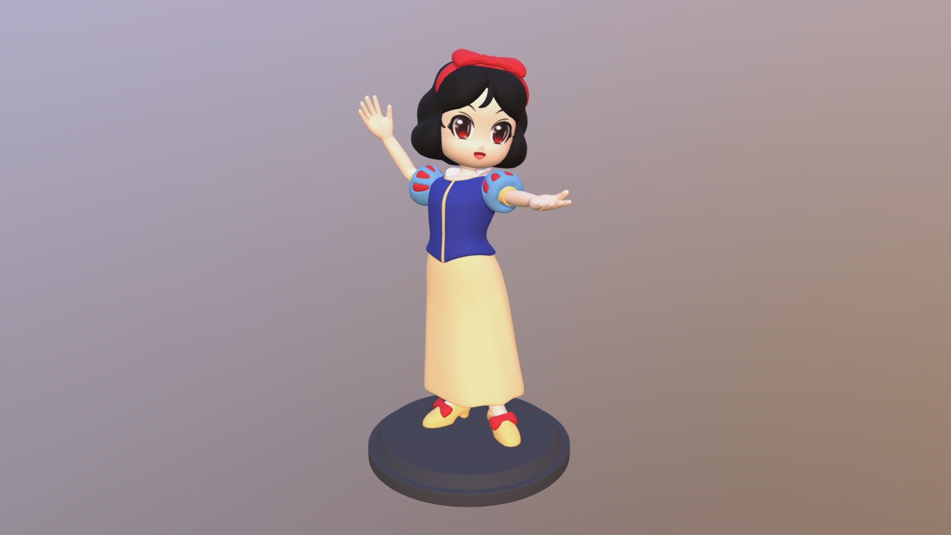 Snow White - 3D model by tree718 [5d6690a] - Sketchfab