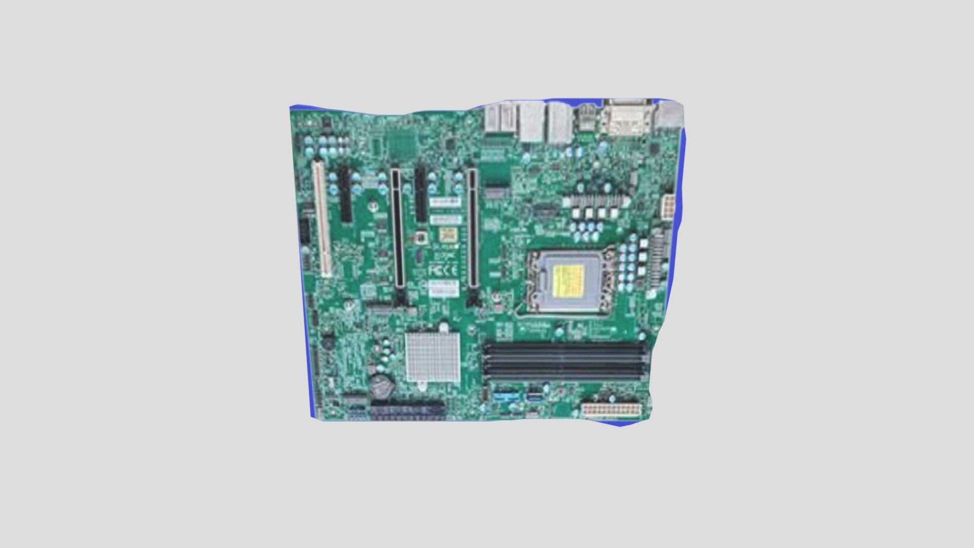 MOTHERBOARD - 3D model by kgs.ismail [5d687e4] - Sketchfab