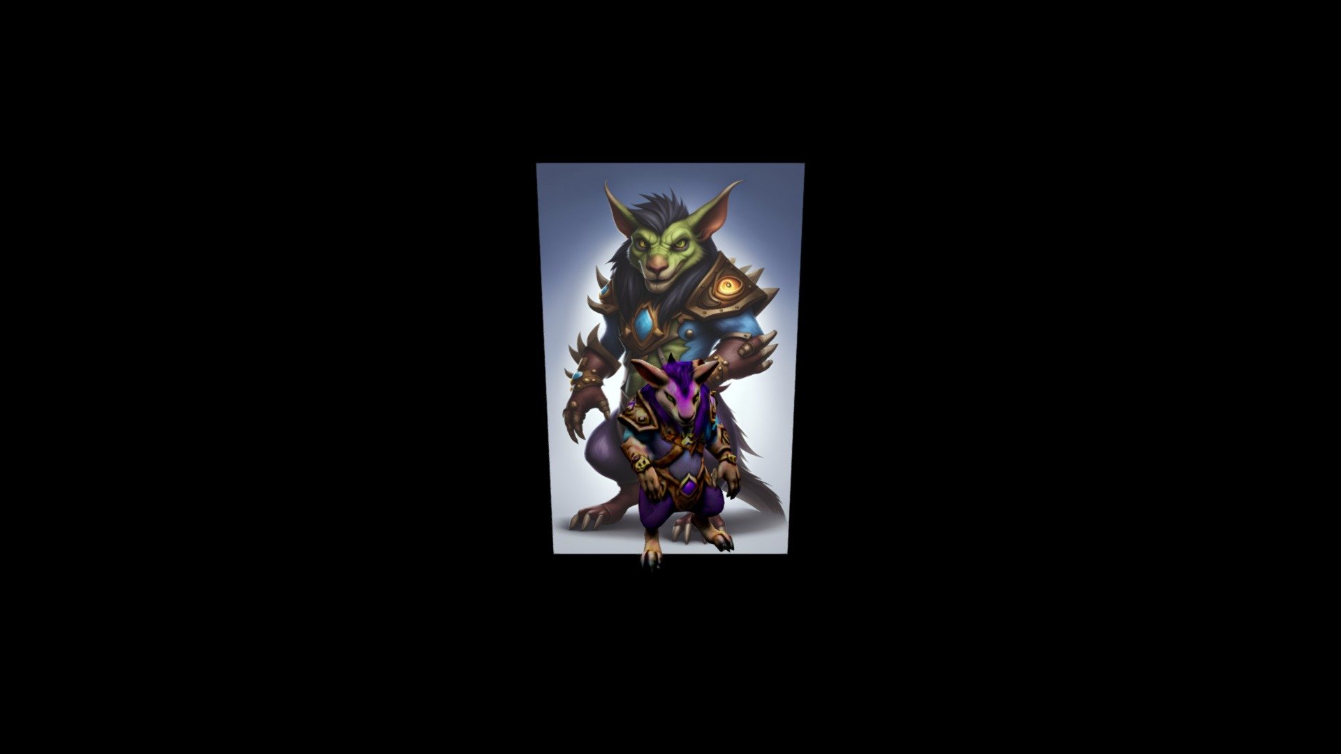 a character from the world of warcraft - Download Free 3D model by ...