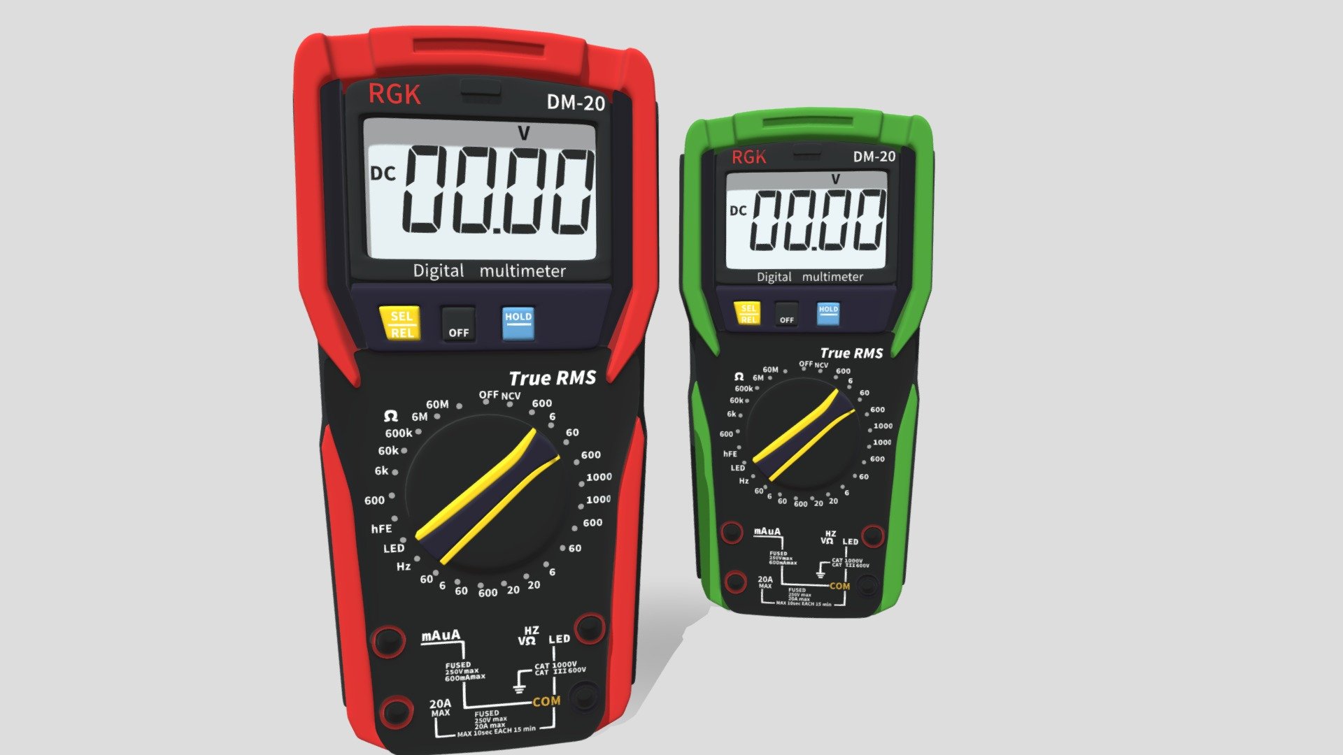 Multimeter - Download Free 3D model by deirdree [5d69d15] - Sketchfab
