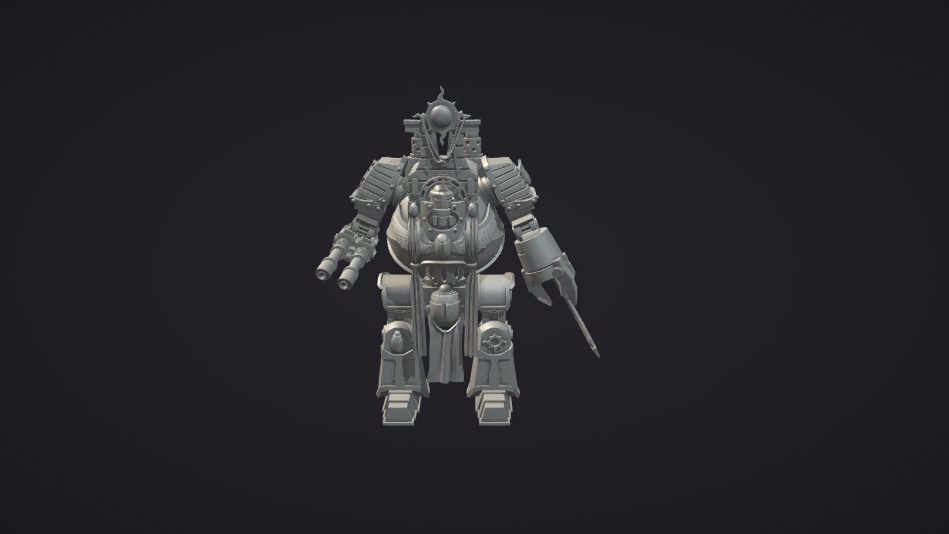 Osiron Dreadnought - Download Free 3D model by Editos Mechanicus ...