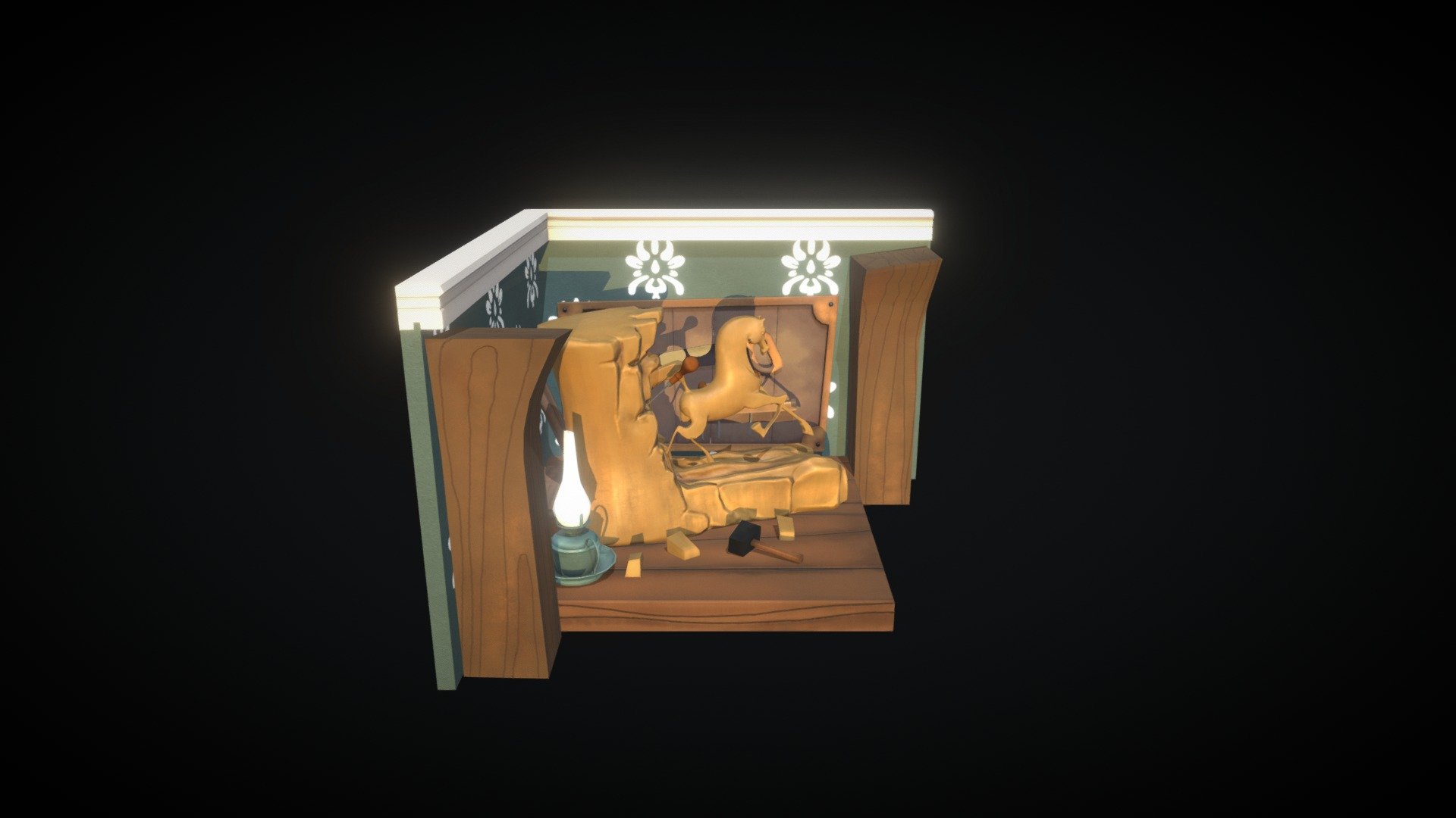 Atelier - 3D model by ruwuyi [5d6a9cf] - Sketchfab
