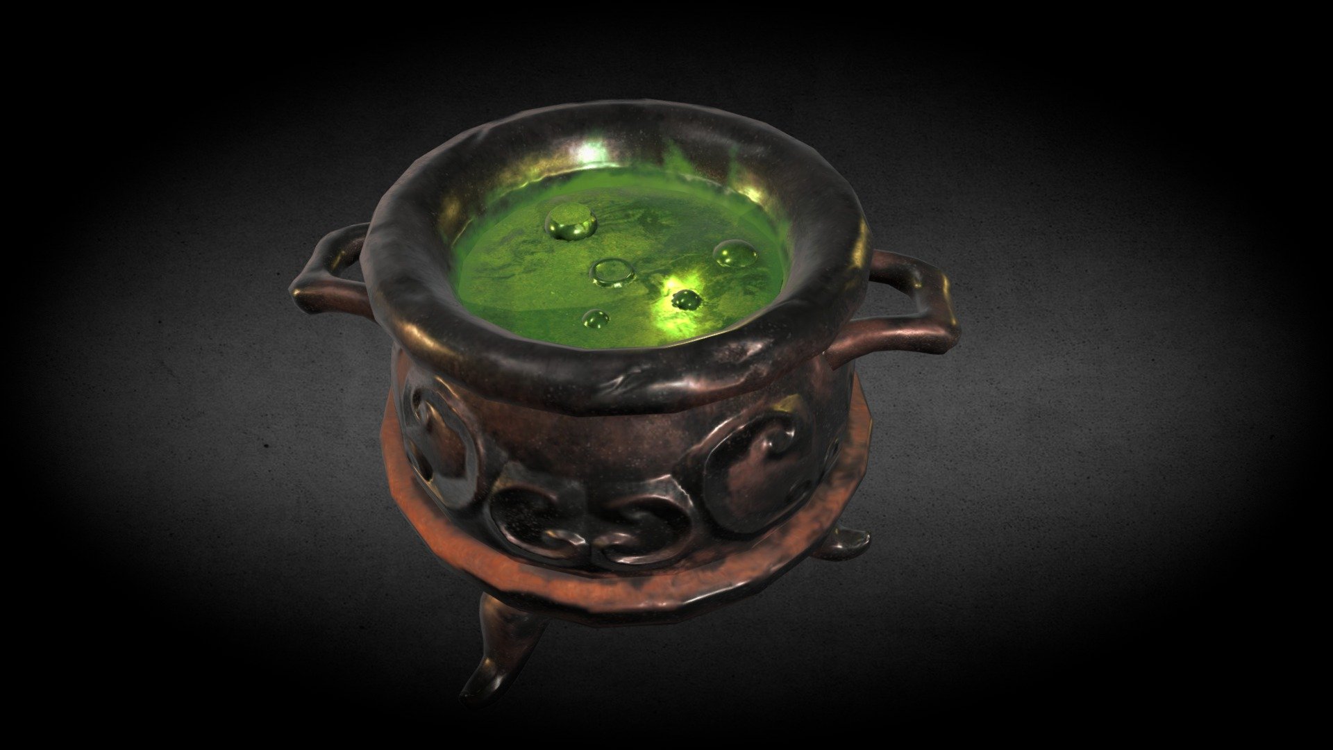 caldero mágico - Download Free 3D model by Fede Borra (@Fedeborra ...